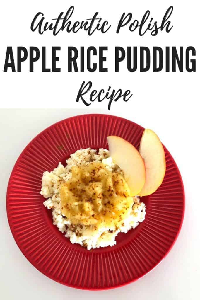 Mouthwatering Polish Rice Pudding With Apples Recipe That You Will Love ...
