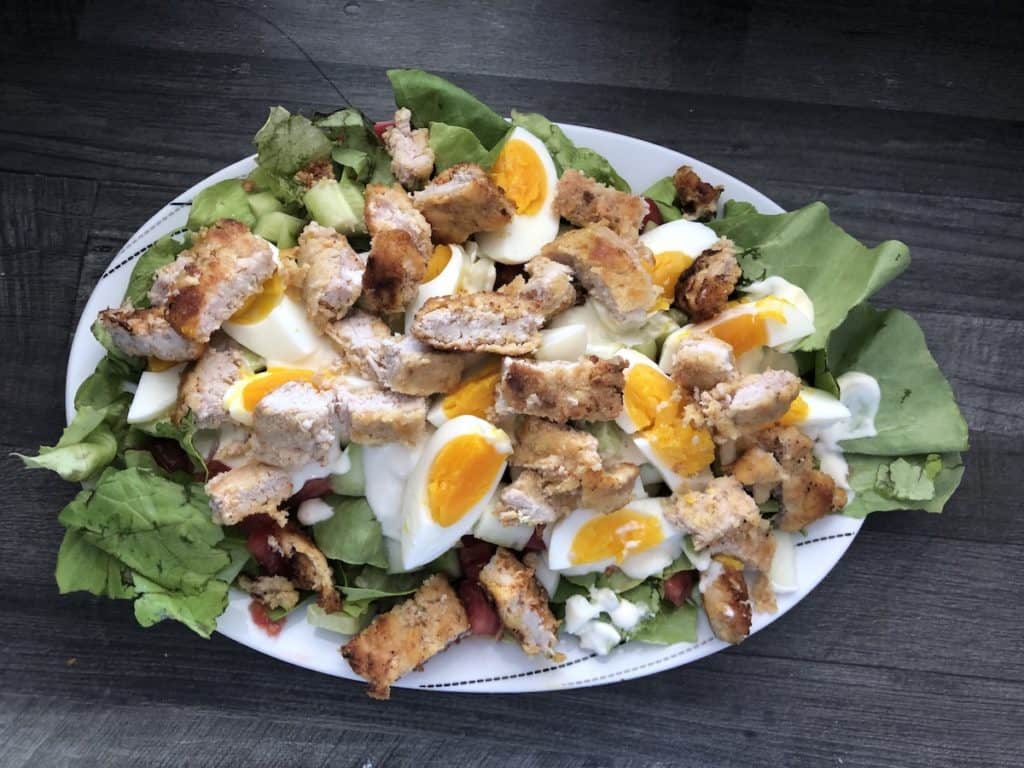 Leftover Fried Chicken Salad Recipe [Delicious And Quick To Make]