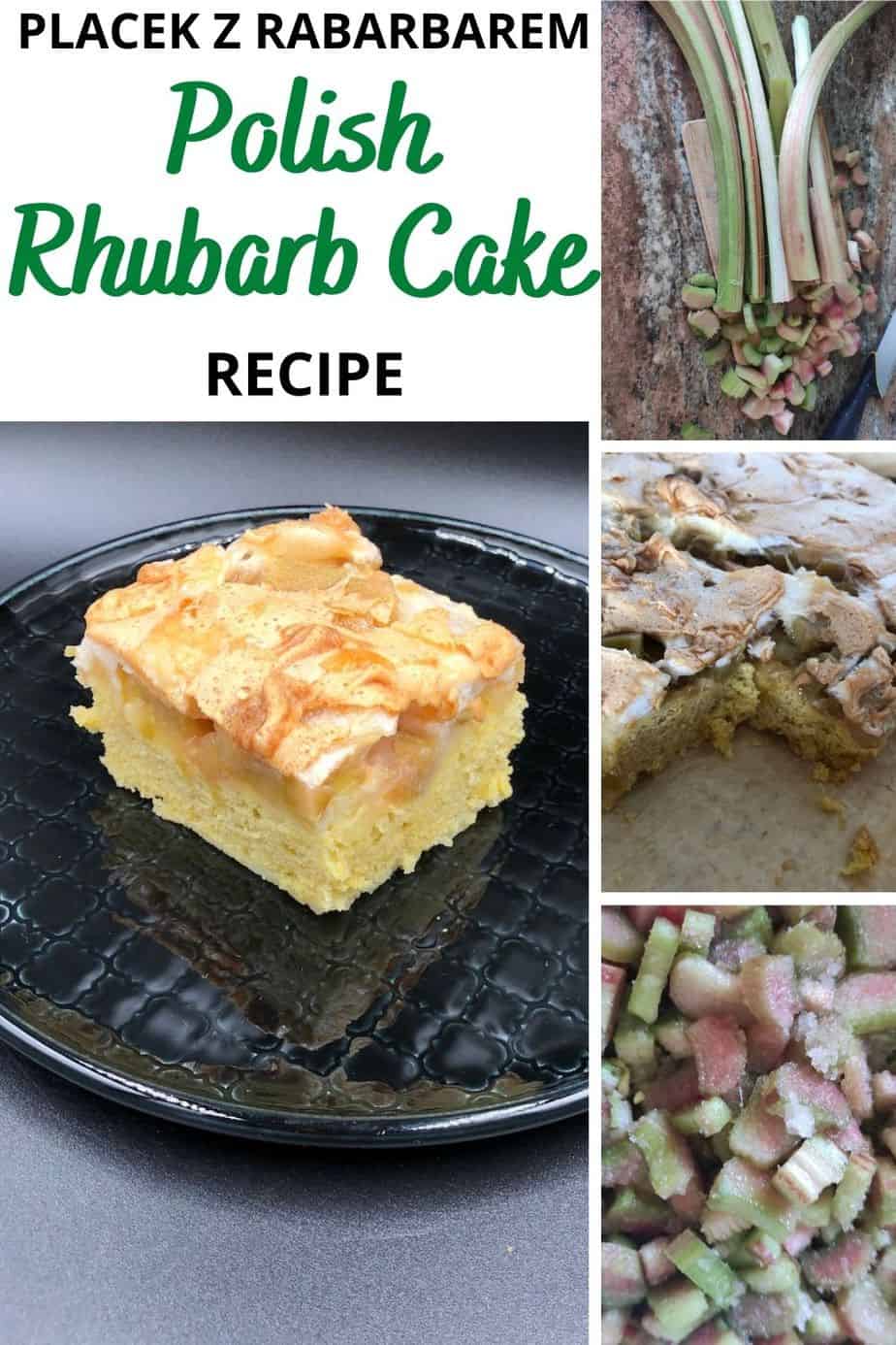 Polish Rhubarb Cake Recipe That Tastes Like Summer!