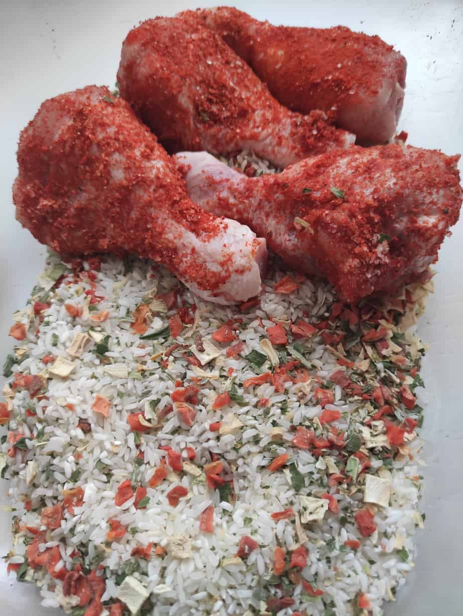 Baked Chicken Drumsticks And Rice Recipe - Polish Foodies