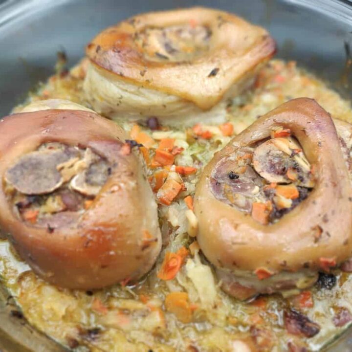 Poznan-Style Polish Pork Hock Recipe [Golonka Po Poznansku] - Polish ...