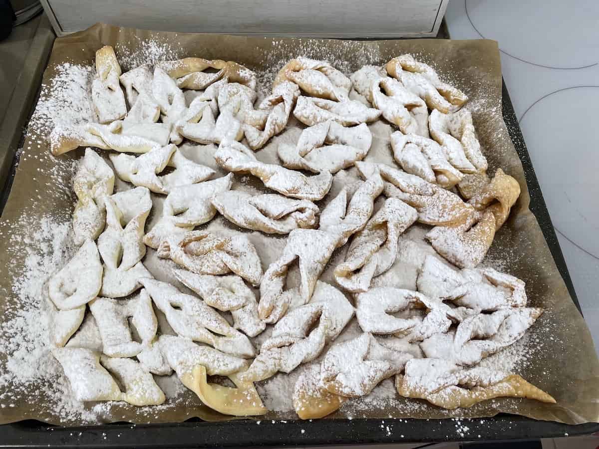 Polish Angel Wing Cookies Recipe [Chrusciki] - Polish Foodies