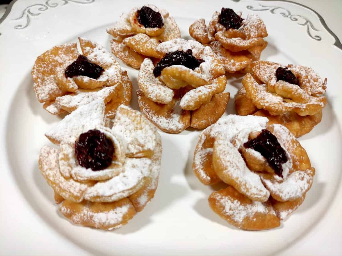 Róże Karnawałowe - Polish Carnival Rosettes Recipe - Polish Foodies
