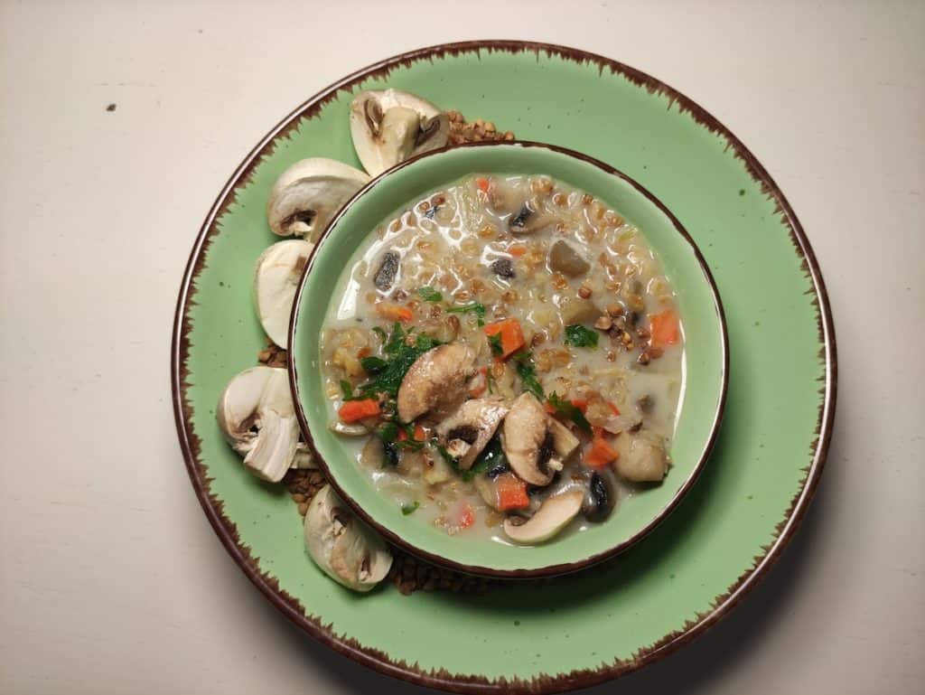 Buckwheat Mushroom Soup Recipe - Polish Foodies