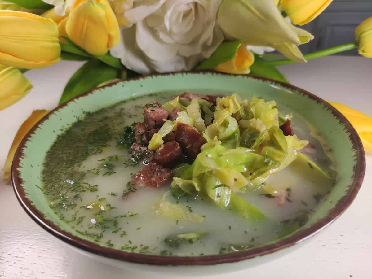 Polish Fresh Cabbage Soup Recipe - Polish Foodies