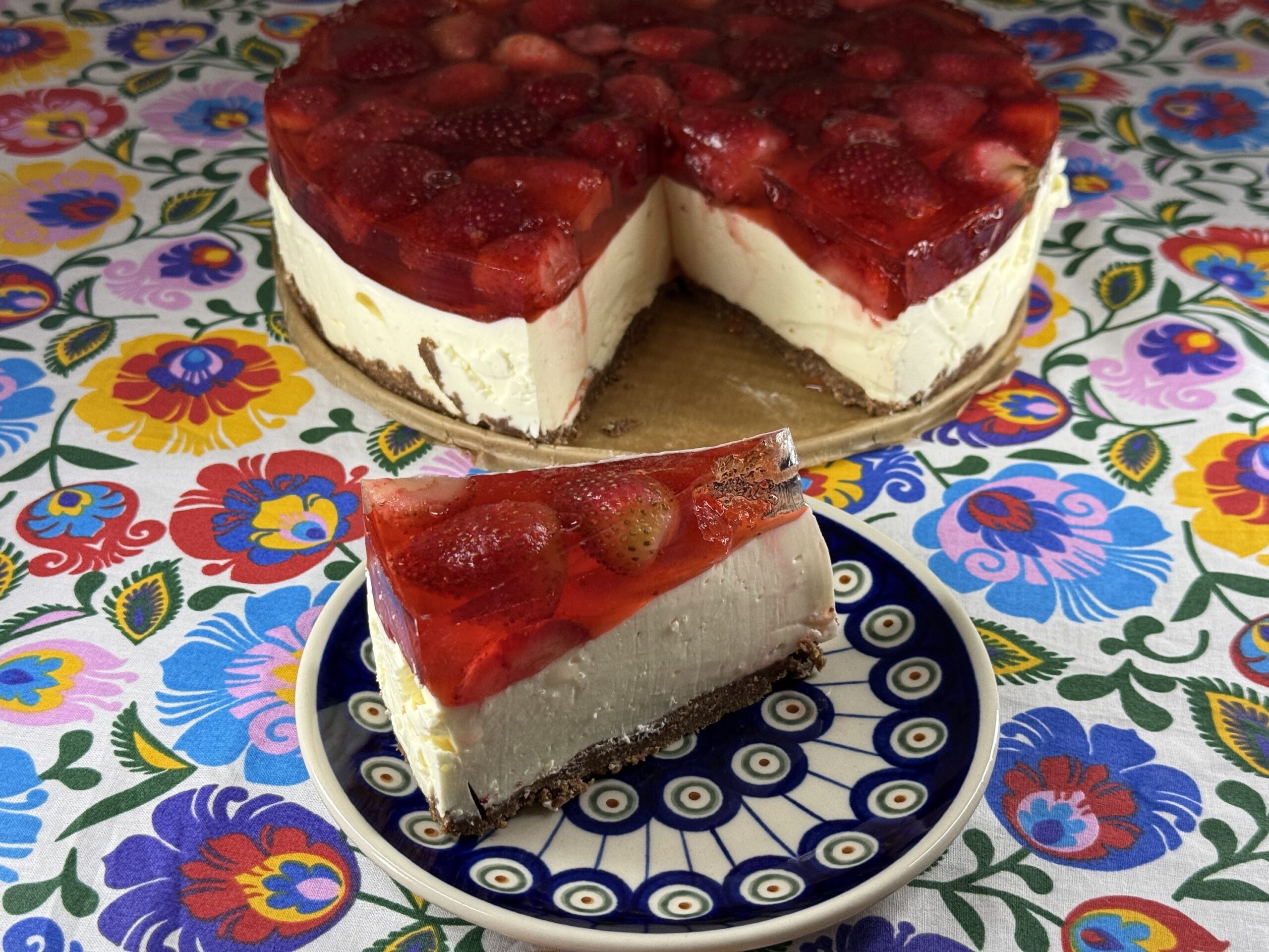 Polish Cold Cheesecake Recipe - Sernik na Zimno - Polish Foodies