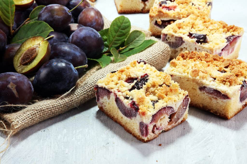 Polish Plum Cake Recipe - Ciasto ze Śliwkami - Polish Foodies
