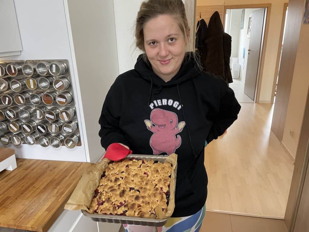 Babcia's Easy Plum Cake Recipe (Placek Ze Śliwkami)