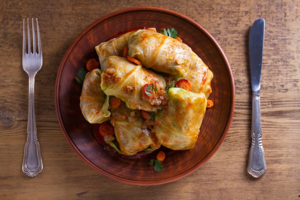 Keto Golabki Polish Stuffed Cabbage Rolls (Low Carb, Paleo) - Polish ...