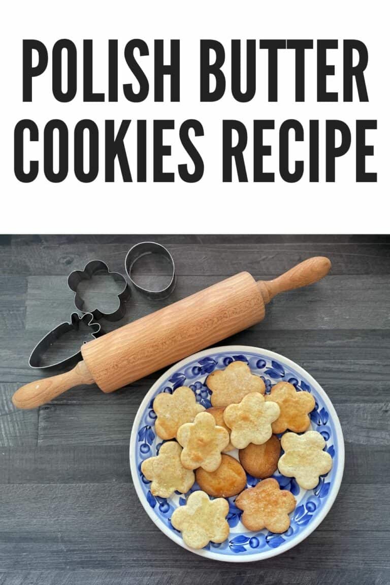 Polish Butter Cookies | Authentic Babcia's Recipe