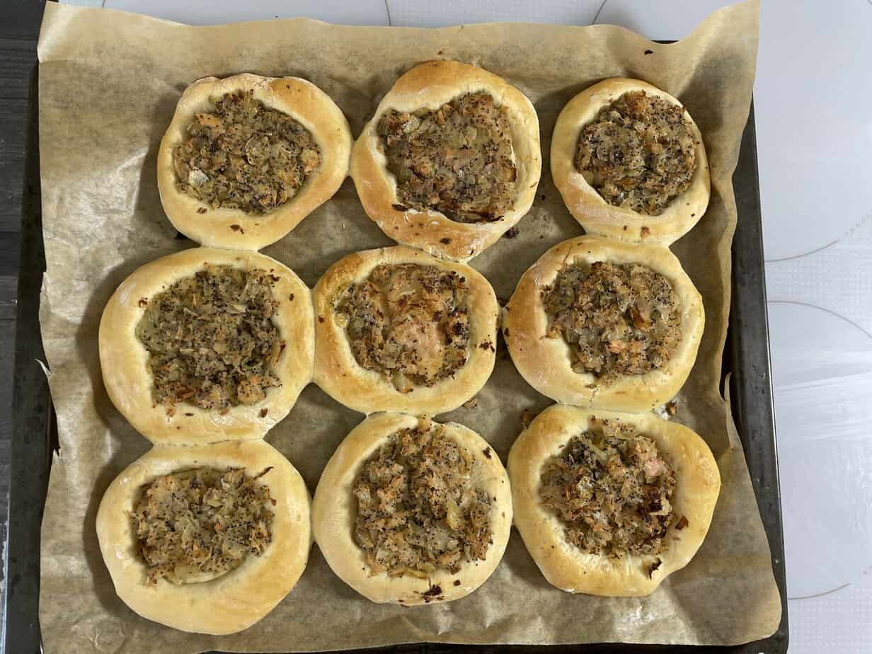 Polish Onion Roll Cebularz Recipe - Polish Foodies