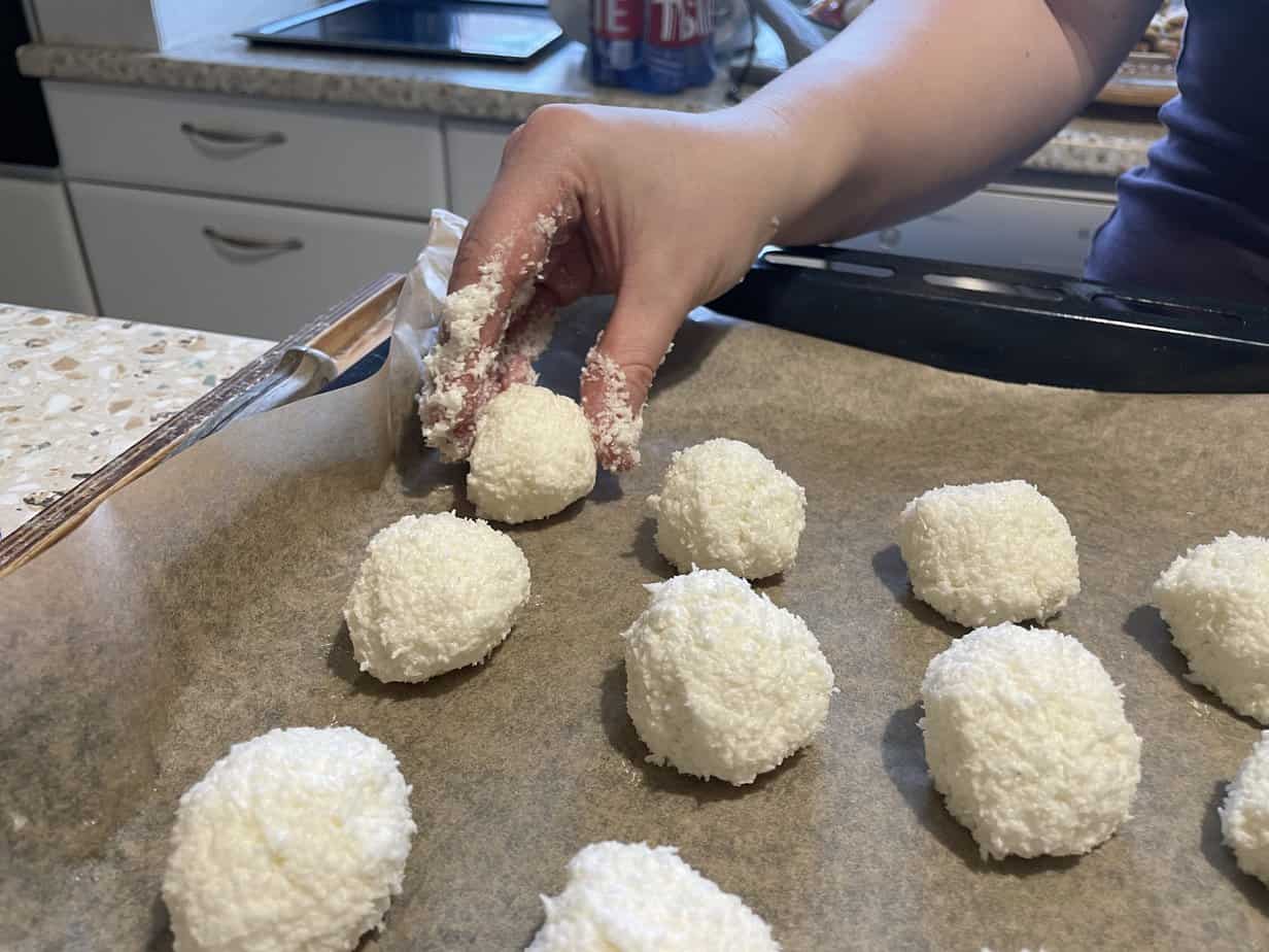 Polish Coconut Cookies Recipe - Kokosanki - Polish Foodies