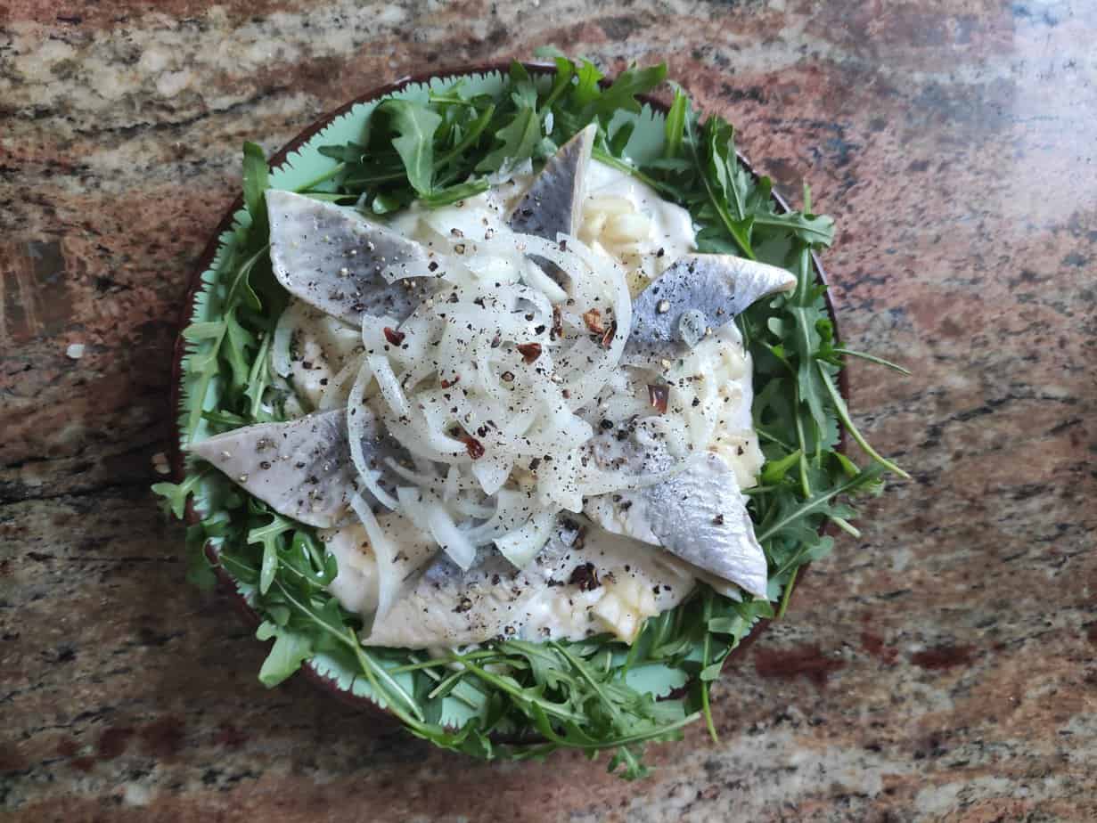 Easy Herring Appetizer Recipe - Przystawka Ze Śledzia - Polish Foodies