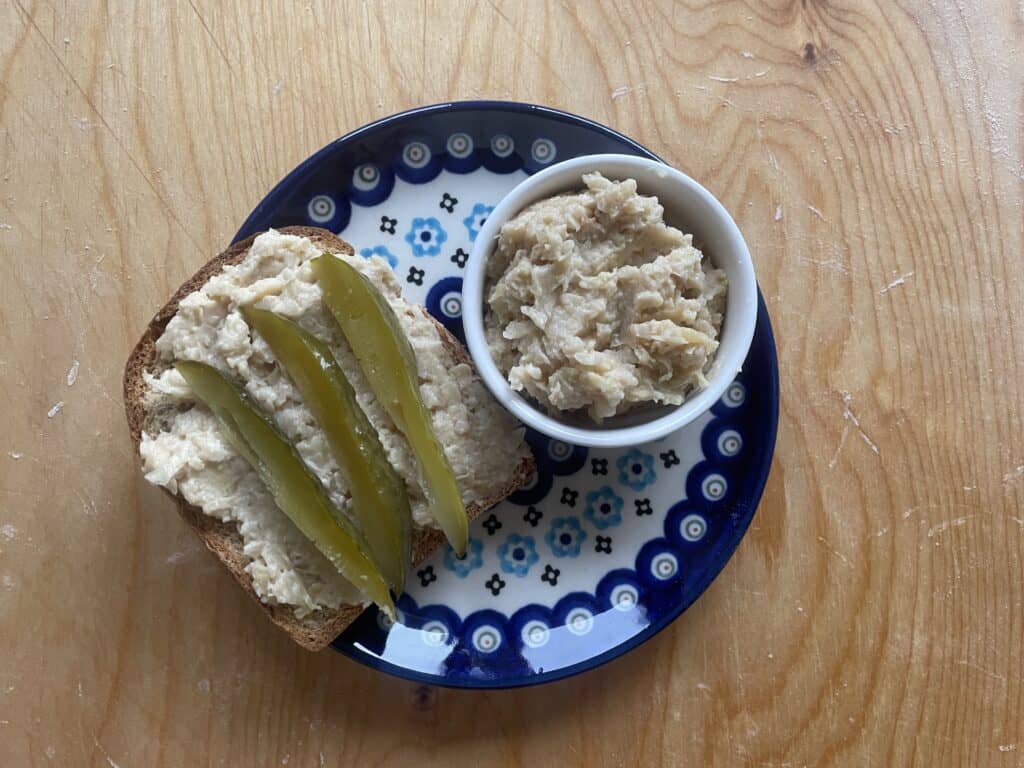 Polish Vegan Lard Spread Recipe - Smalec Wegański - Polish Foodies
